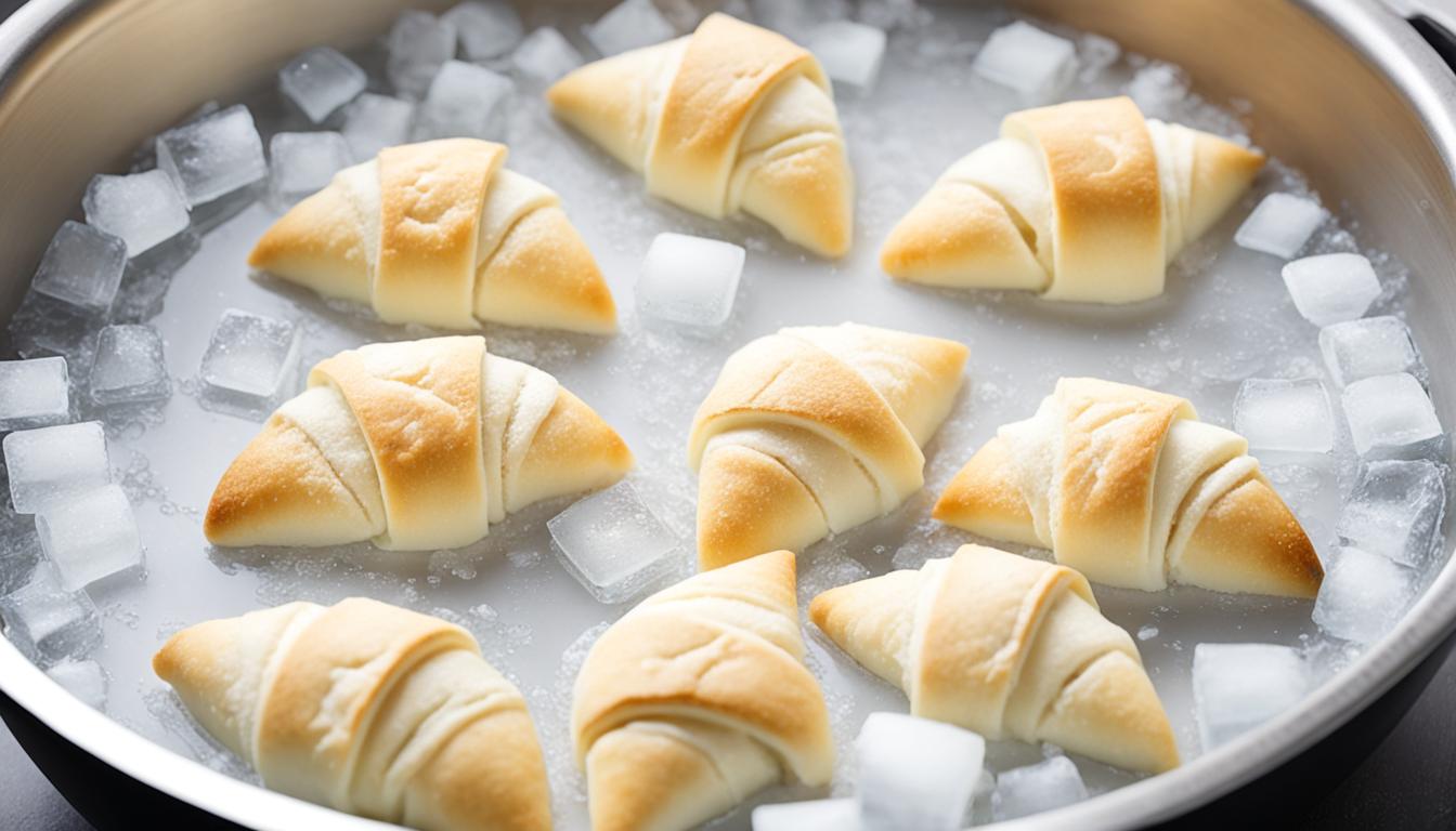 Unfreezing Crescent Rolls (Without compromising texture)