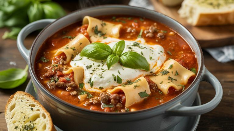 Viral One-Pot Lasagna Soup Recipe | The Grocery Store Guy