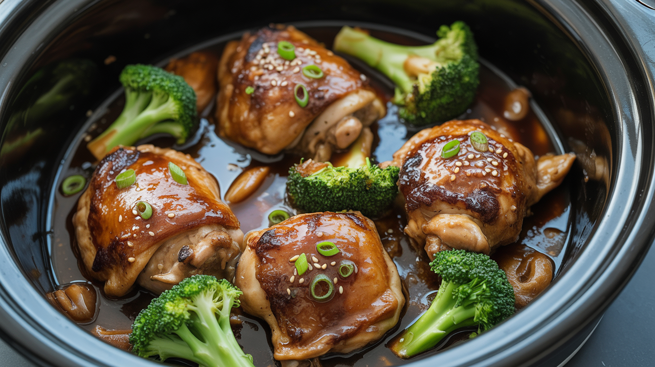 Amazing Slow Cooker Teriyaki Chicken Recipe